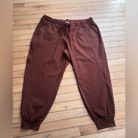 Zac & Rachel | Pants & Jumpsuits | Zac Rachel Chocolate Brown Joggers ...
